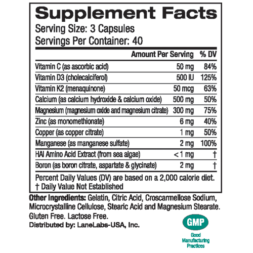 AdvaCAL® Ultra 1000 (complete bone formula) - LaneInnovative - Since 1994